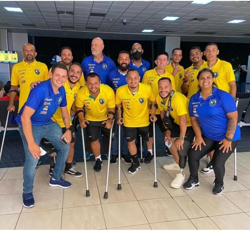 Seleção Brasileira de Amputados embarca para as Eliminatórias na Colômbia